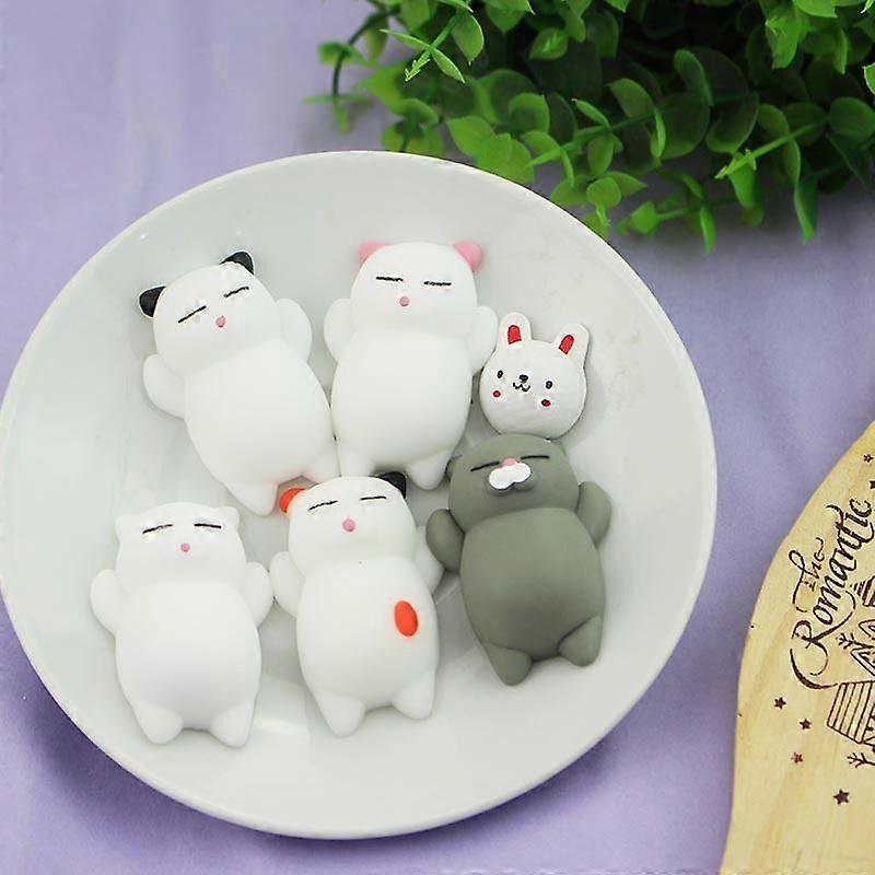 20Pcs Mochi Animals Toys Mochi Cat Stress Relief Toys Mochi Animals ...
