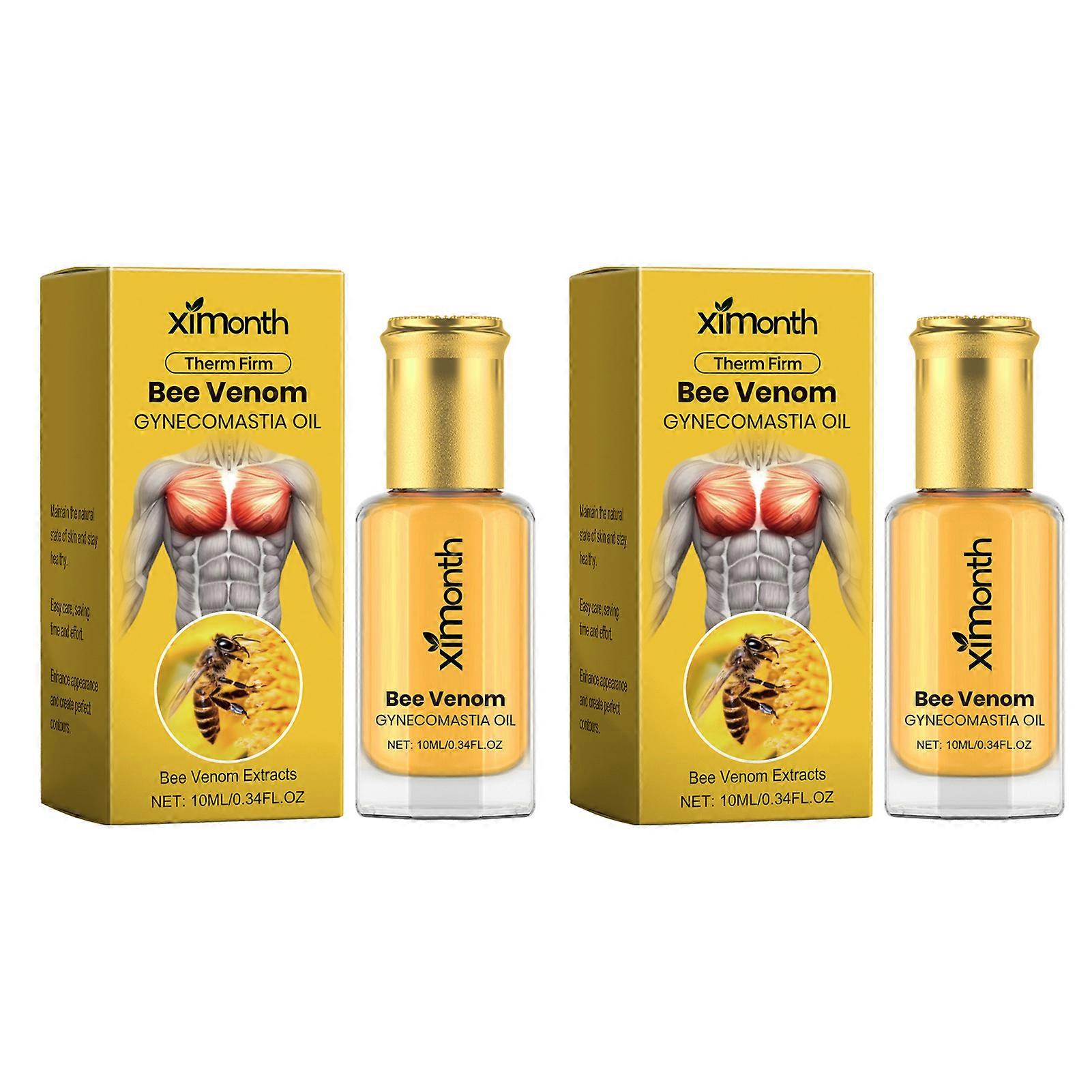 Men Thermo Bee-Venom Gynecomastia Tightening Oil Natural Ingredients ...