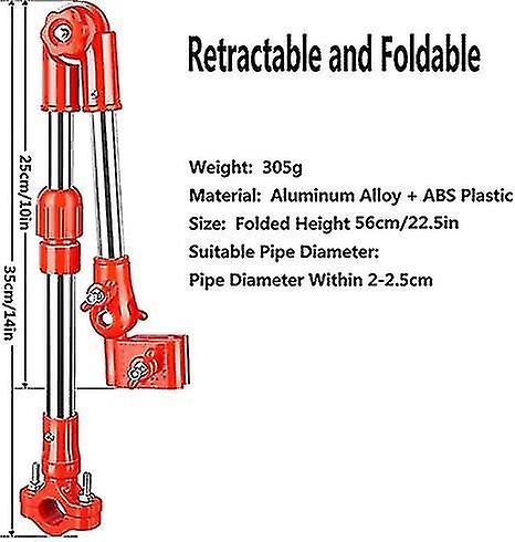 Clamp-on Chair Umbrella,with Adjustable Universal Clamp Upf 50+ For ...