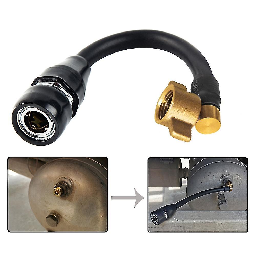 60cm Truck Air Tank Air Intake Connector Connecting Pipe Truck Trailer ...