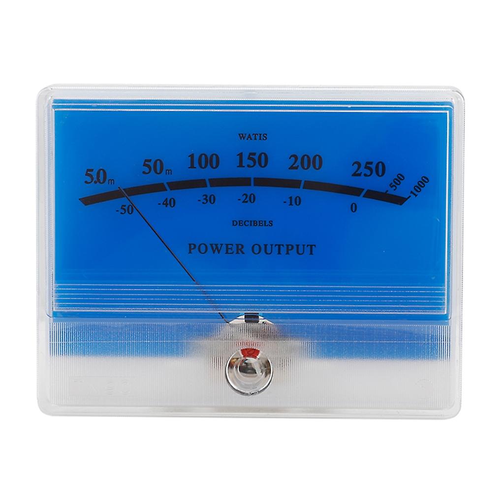VU Meter dB Meter Power Meter Warm Adjustable Blue Backlight 12V-16V ...