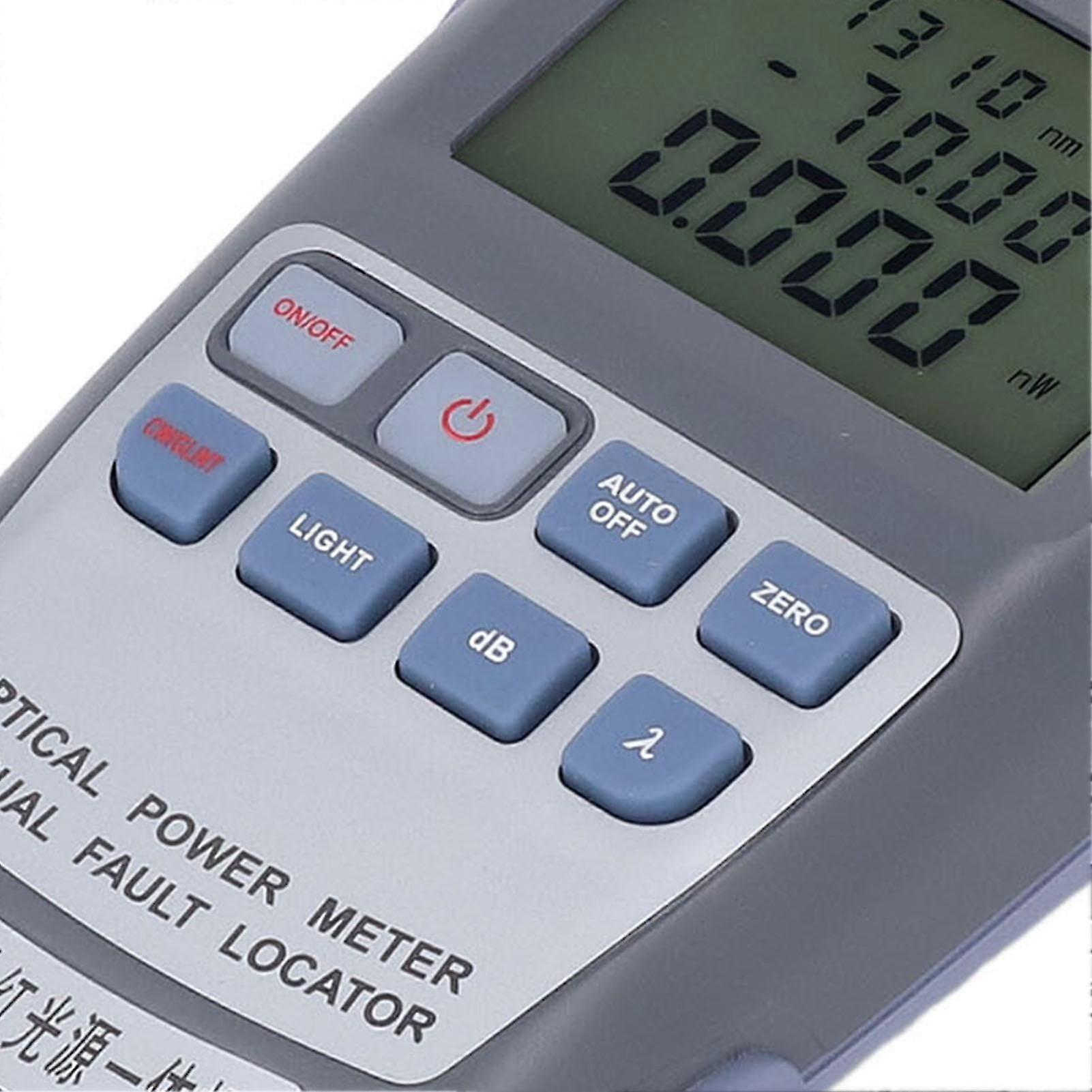 Optical Power Meter 650nm 7 Wavelength High Accuracy Fiber Optic Cable ...