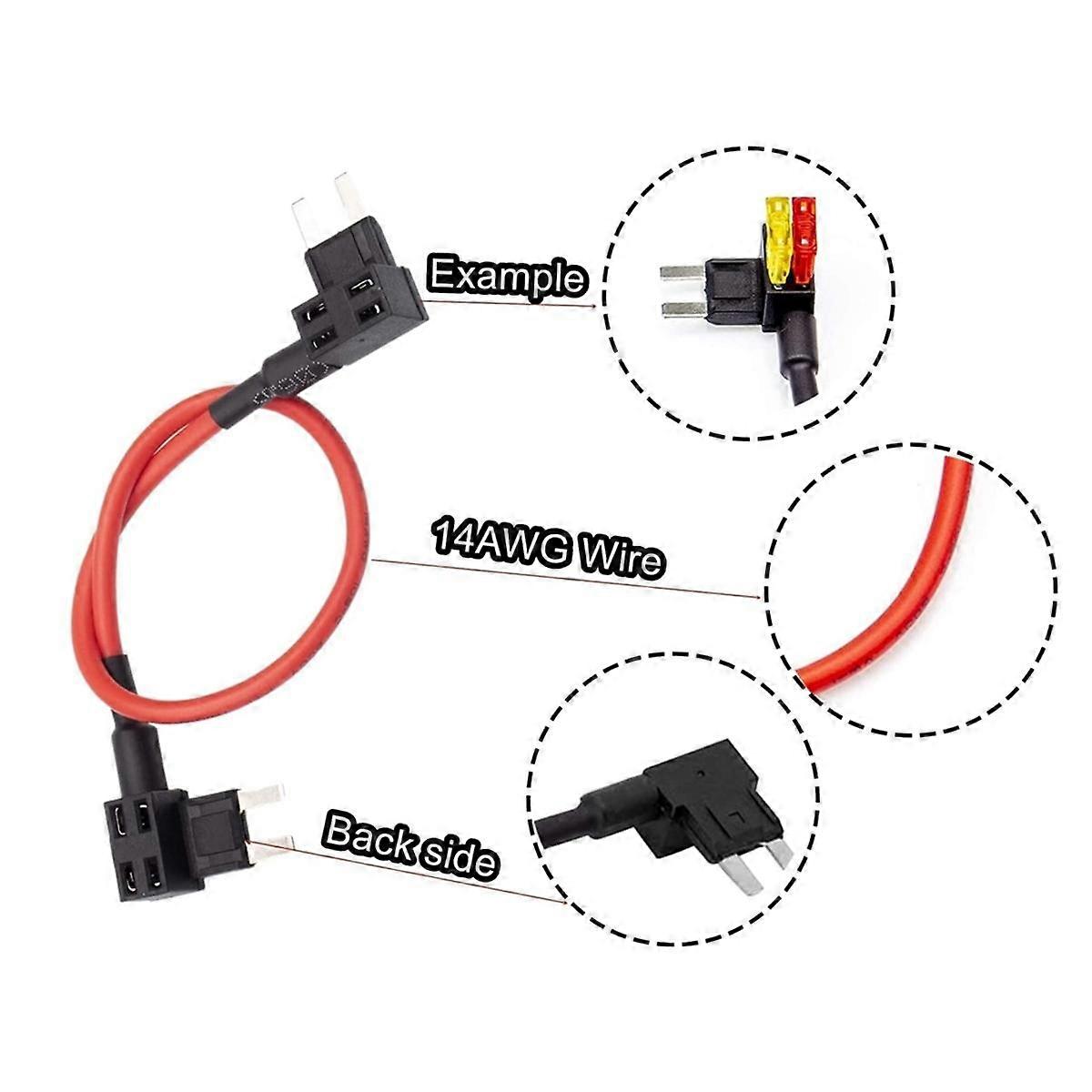 TIPM Bypass Cable, Fuse Holder Fuse Adapter, Fuel Pump Relay Bypass ...