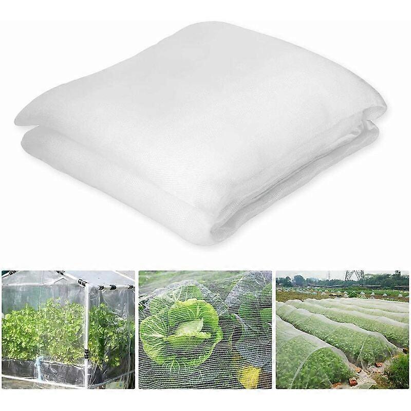 White Anti Insect Vegetable Garden Netting 3 x 10 M, Vegetable Garden ...