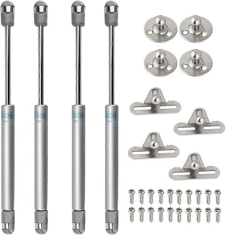 4 Pcs Gas Strut 100N Gas Struts Hydraulic Gas Spring Gas Strut Shock ...