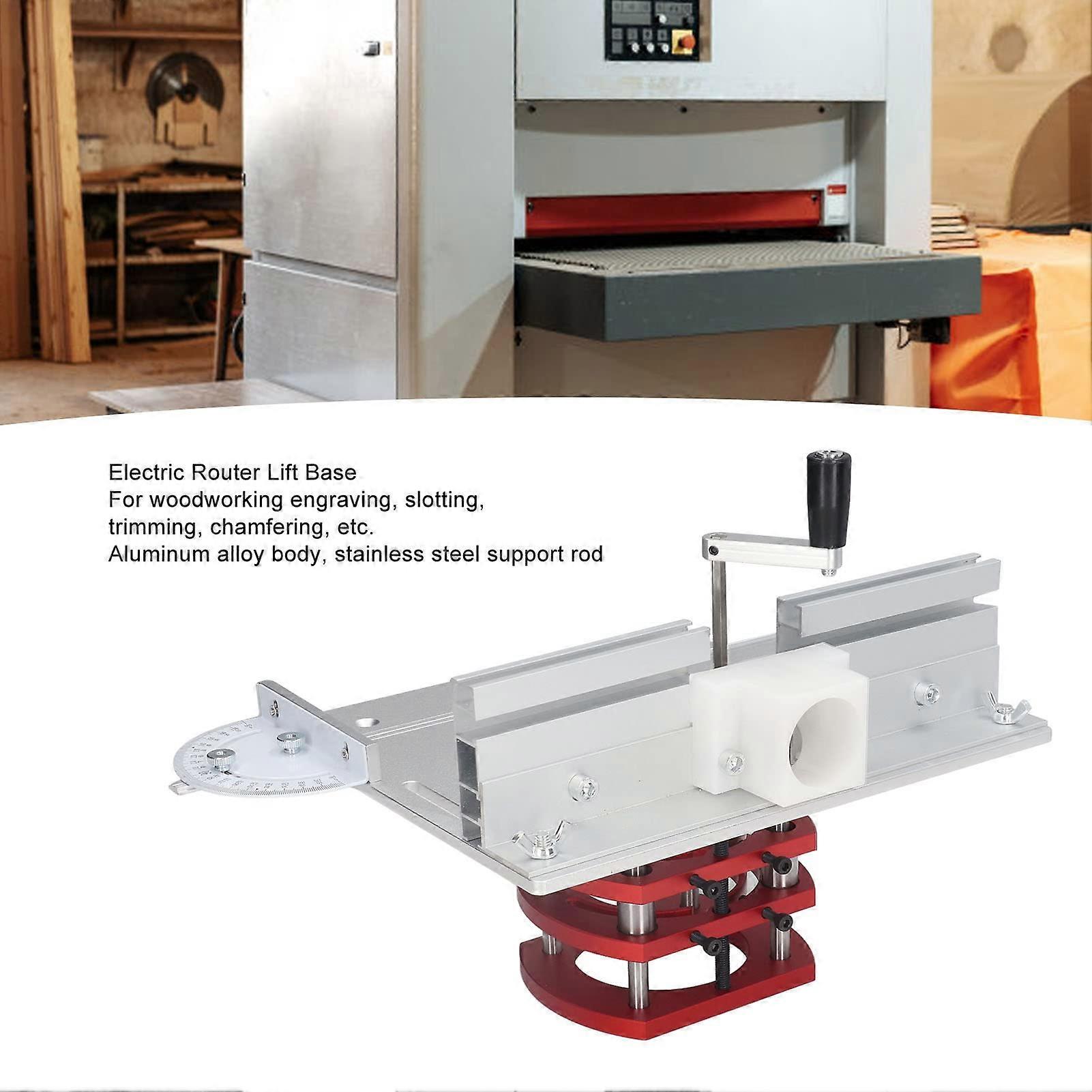 Router Lift for 65mm Diameter Motors, Router Lift and Plate Set, for ...