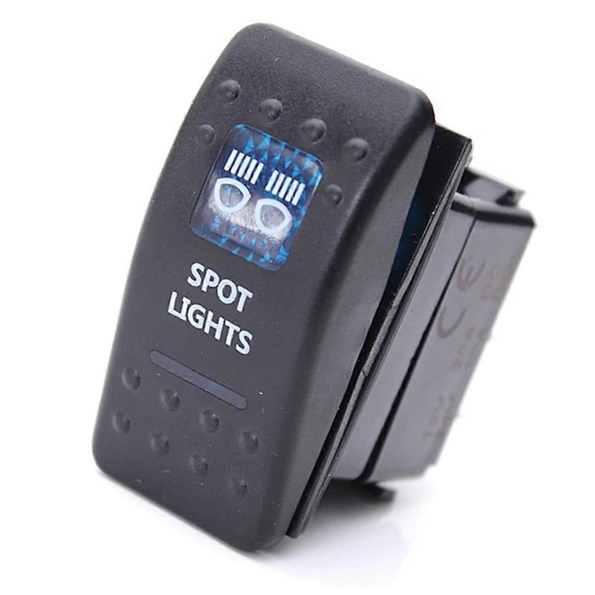 4X Car Boat Dual LED Back Light Rocker Switch SPST ON-OFF 12/24V 10A 3 ...