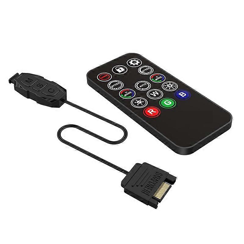 RGB Controller Cable PC 5V 12V ARGB CPU Case Fan LED Light Strip Lamp ...