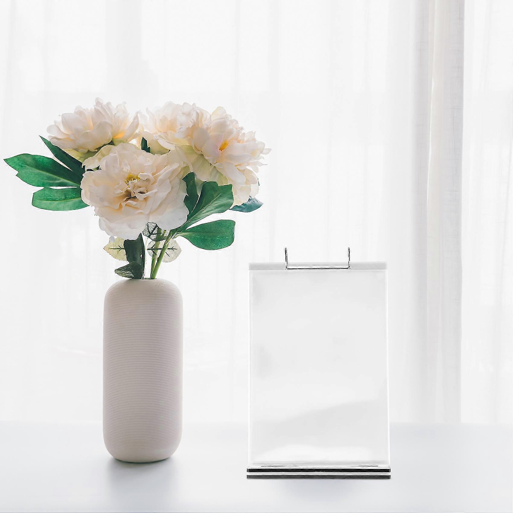 A4 Multi-page Flip Display Card Label Display Stand Detachable Label ...