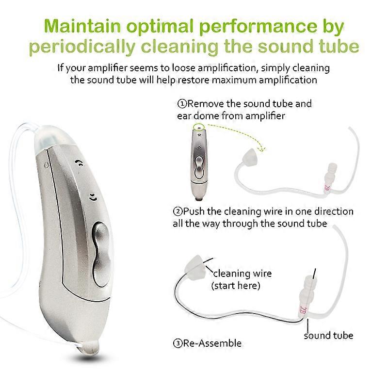 2021 Tinnitus Mask 8-Channel Digital Hearing Aid Audifonos BTE Sound ...
