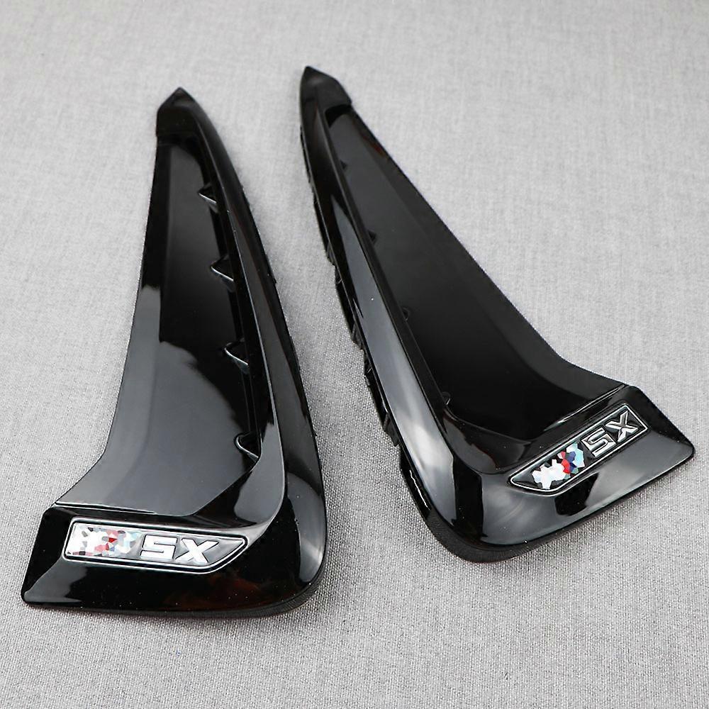 For BMW Xdrive Emblem Logo X5 F15 X5M F85 LOGO Shark Gills 3D Stickers ...