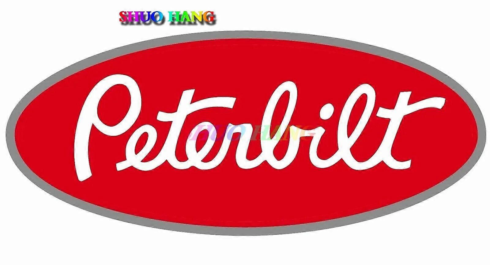Peterbilt Truck Logo Big Rig 18 Wheeler Logo Multicolor Vinyl Decal ...