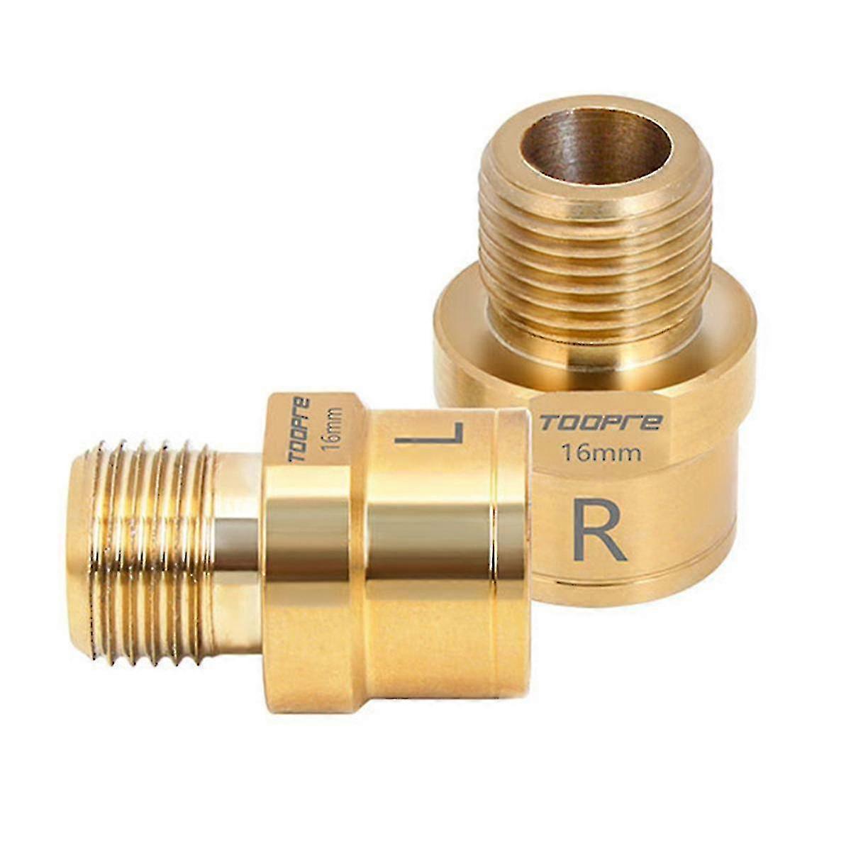 Bicycle Pedal Extension Bolts Spacers Extender Pedal Axle Crank ...