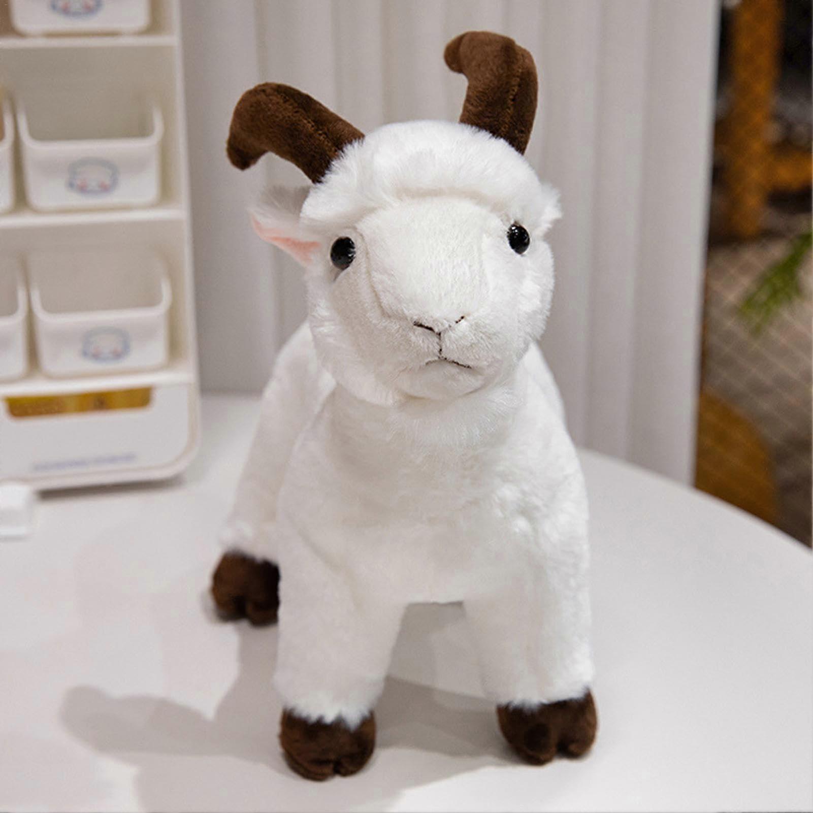 Goat stuffed animal, animal plush toy, animal stuffed goat doll, soft ...