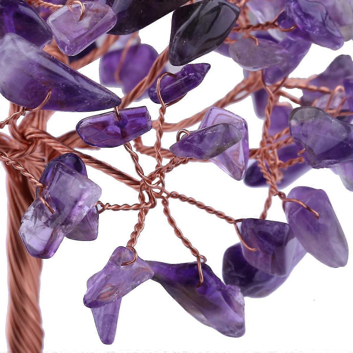 Amethyst Crystal Tree Natural Reiki Healing Crystal Gemstone Bonsai ...