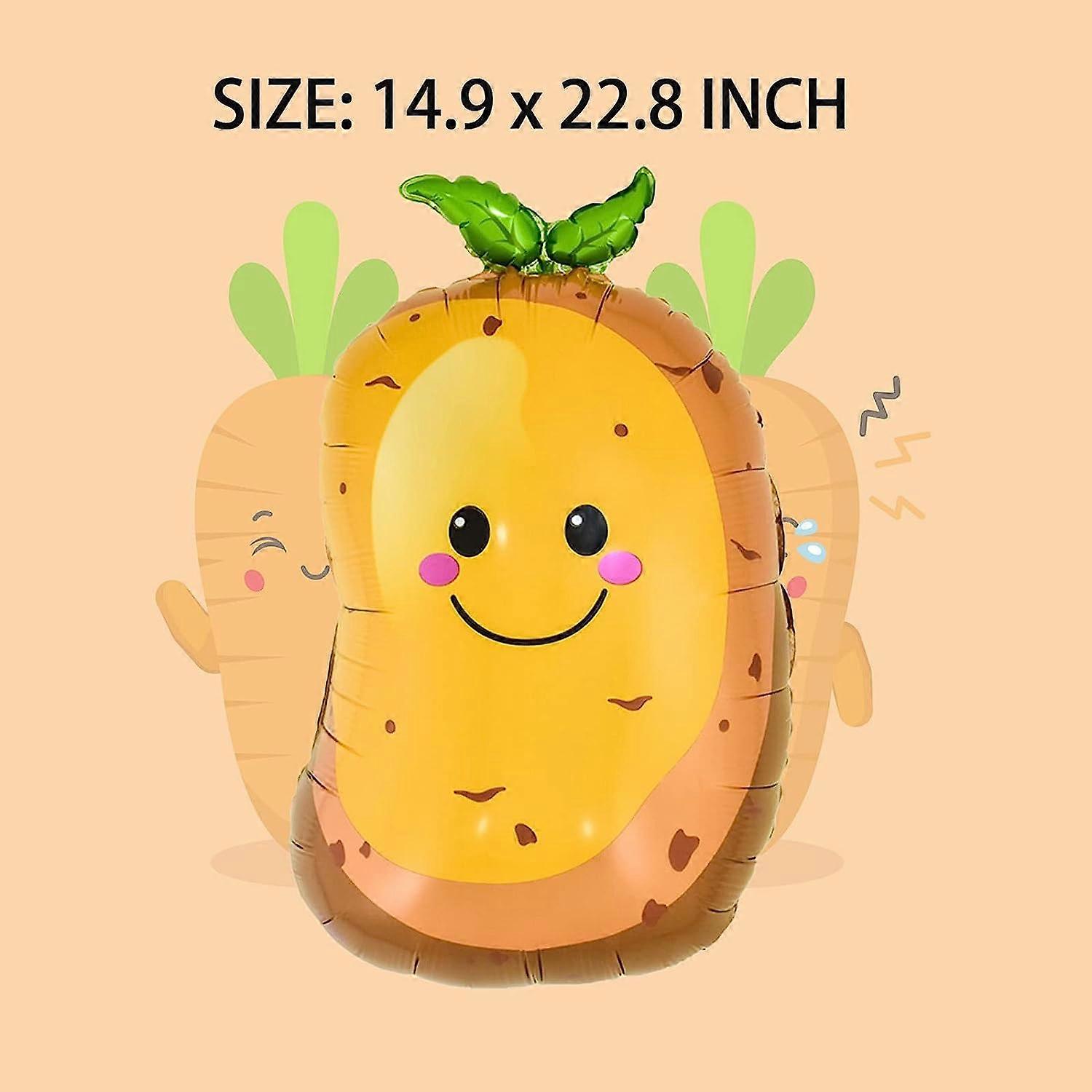 Potato Balloons Vegetables Balloons Vegetable Foil Balloons Veggie ...