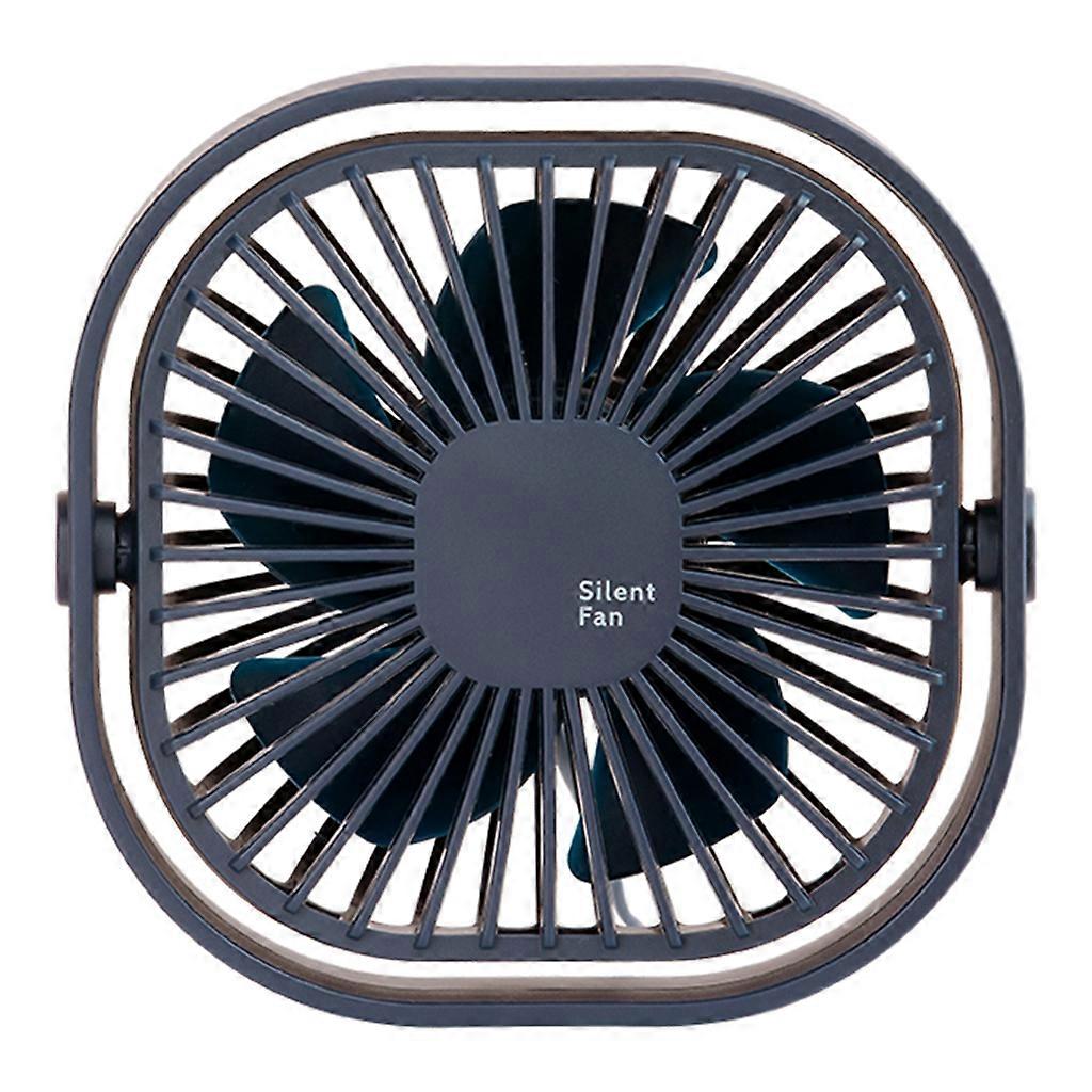 Small Desk Fan for Office Table 3 Speed 5W 5V Quiet Operation USB ...