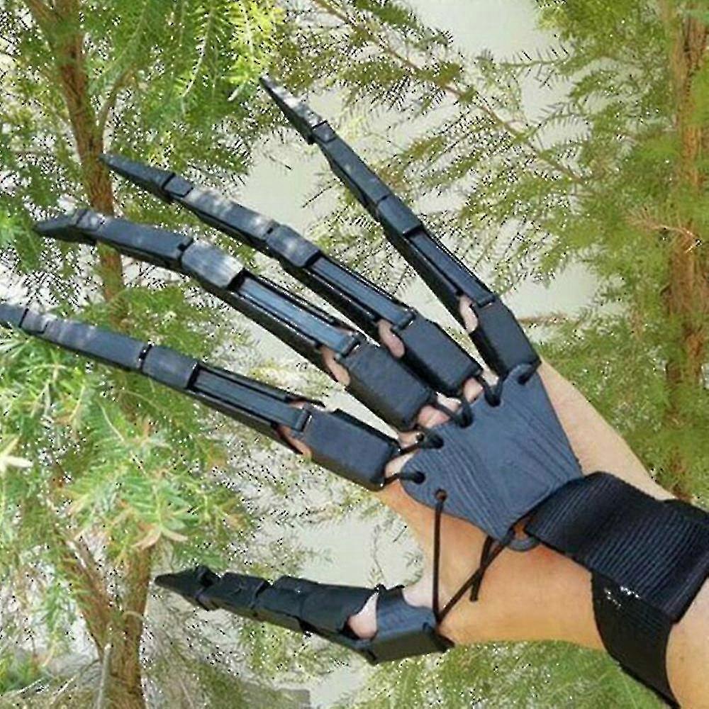 Halloween 3d Articulated Fingers Claws Cosplay Decoration Flexible ...