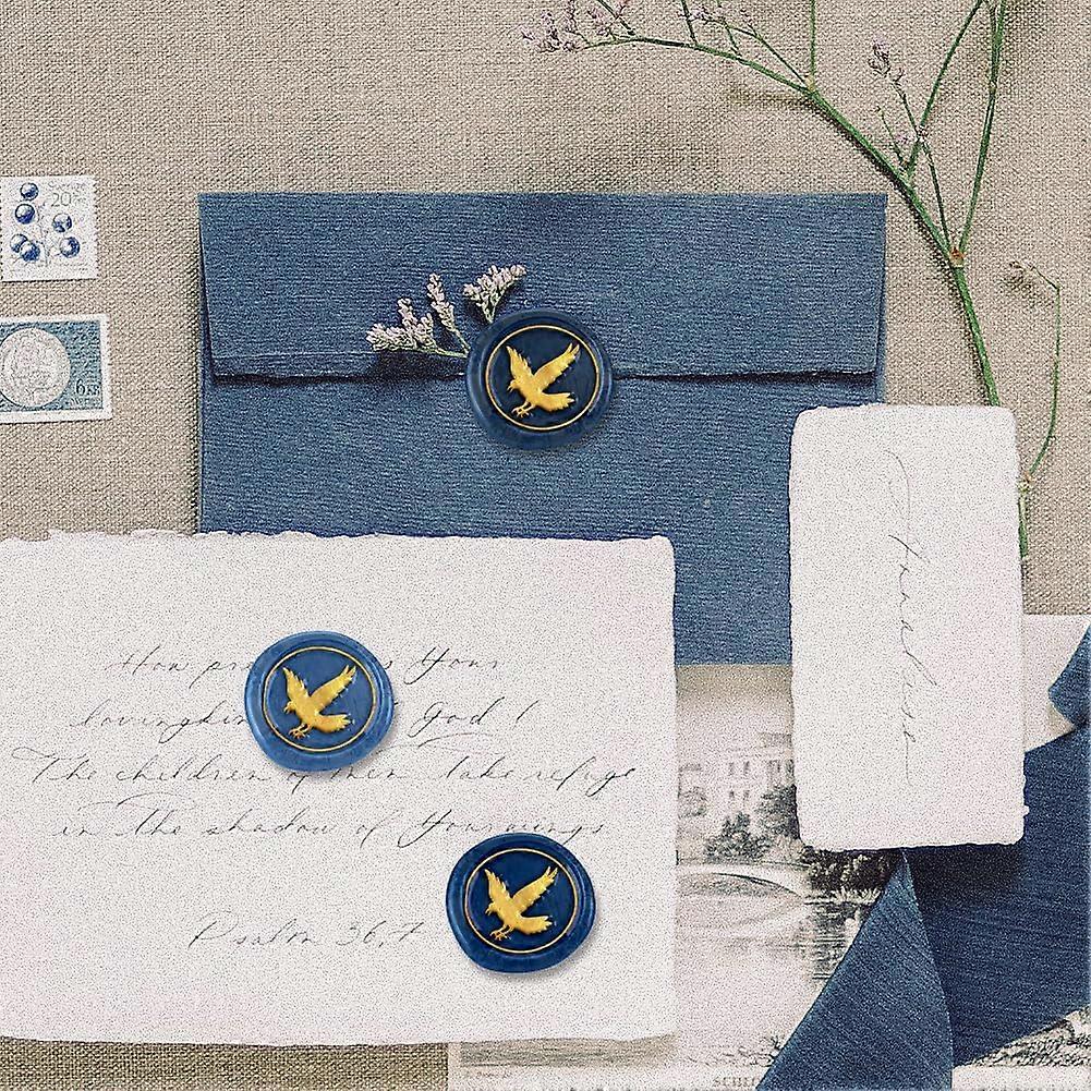 Crow Wax Seal Stamp Vintage Crow Raven Swooping Sealing Stamps 1 ...