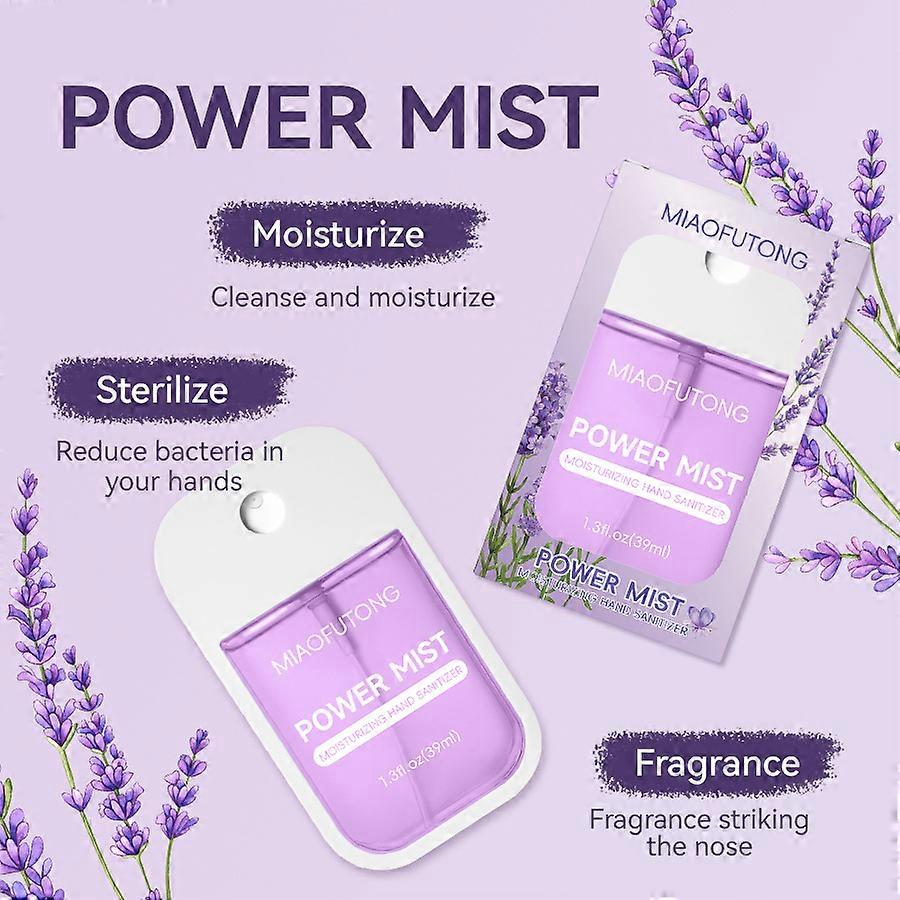 Power Mist Hand Sanitizer Spray, Portable Moisturizing Spray Hand ...
