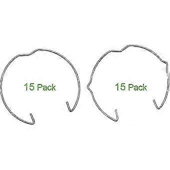 Pack Of 30 Gu10 Mr16 Retaining Spring Rings Clips 50mm Diameter ...