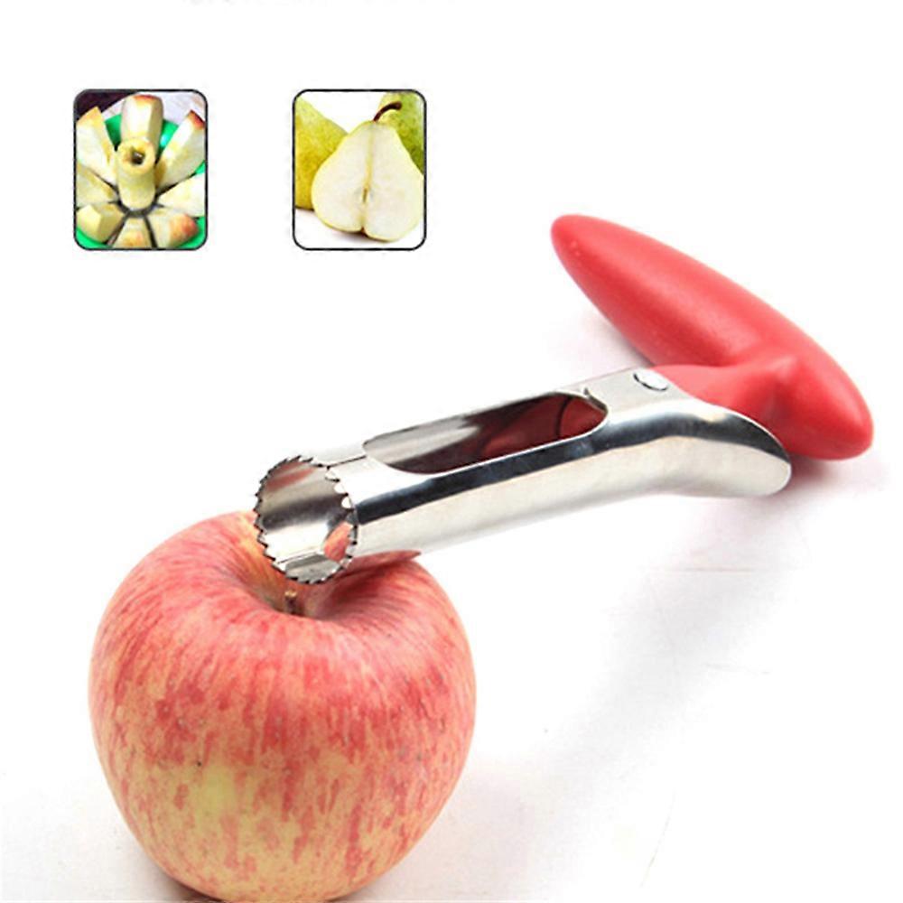 Stainless Steel Apple Corer,Multifunction Apple Corer Tool with Ergonomic Handle | Fruugo UK