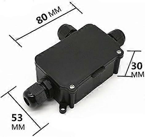 Waterproof Junction Box, 3-Way Outdoor Cable Connectors | Fruugo UK