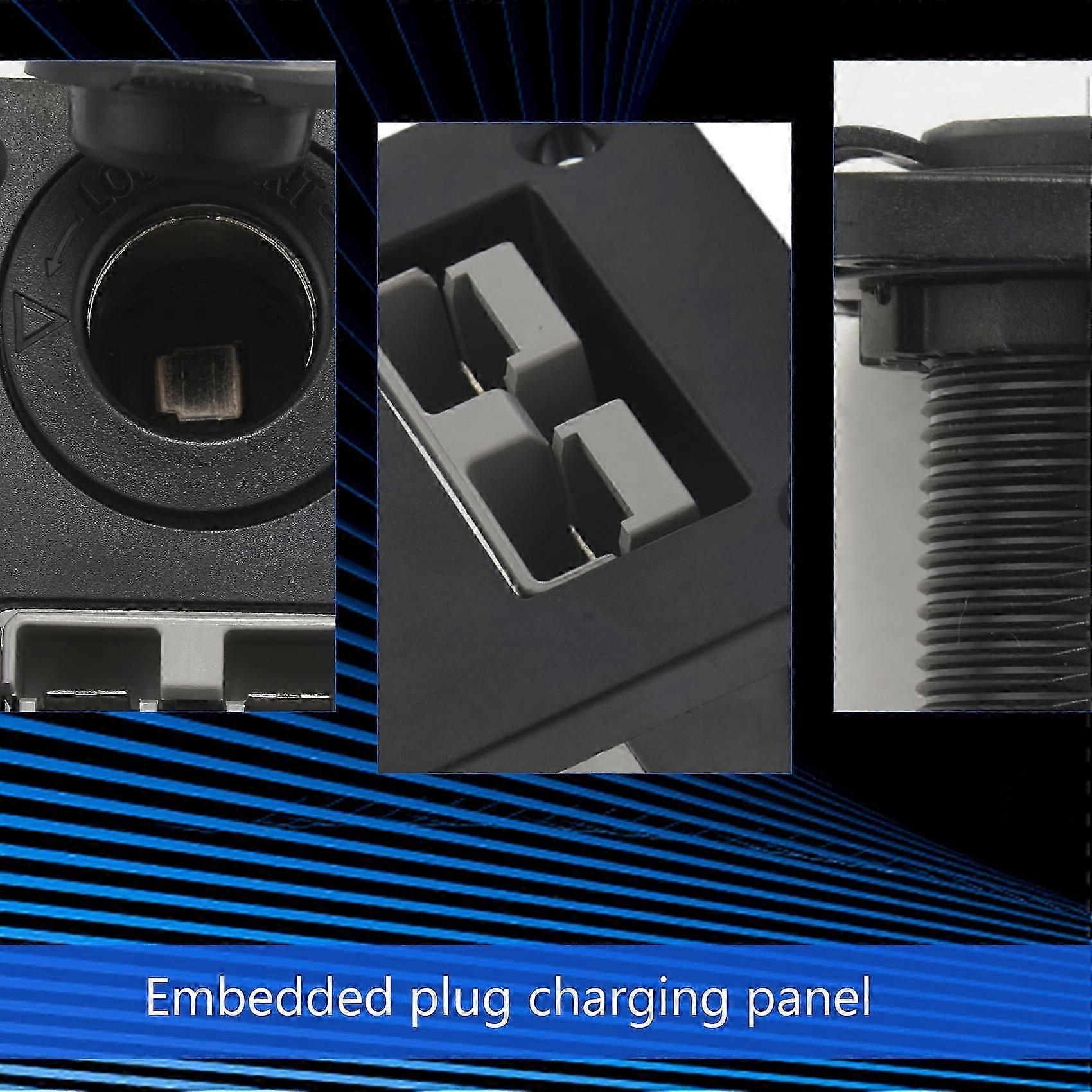 for Anderson Plug C-Igarette Lighter Socket Charger Flush Mount ...