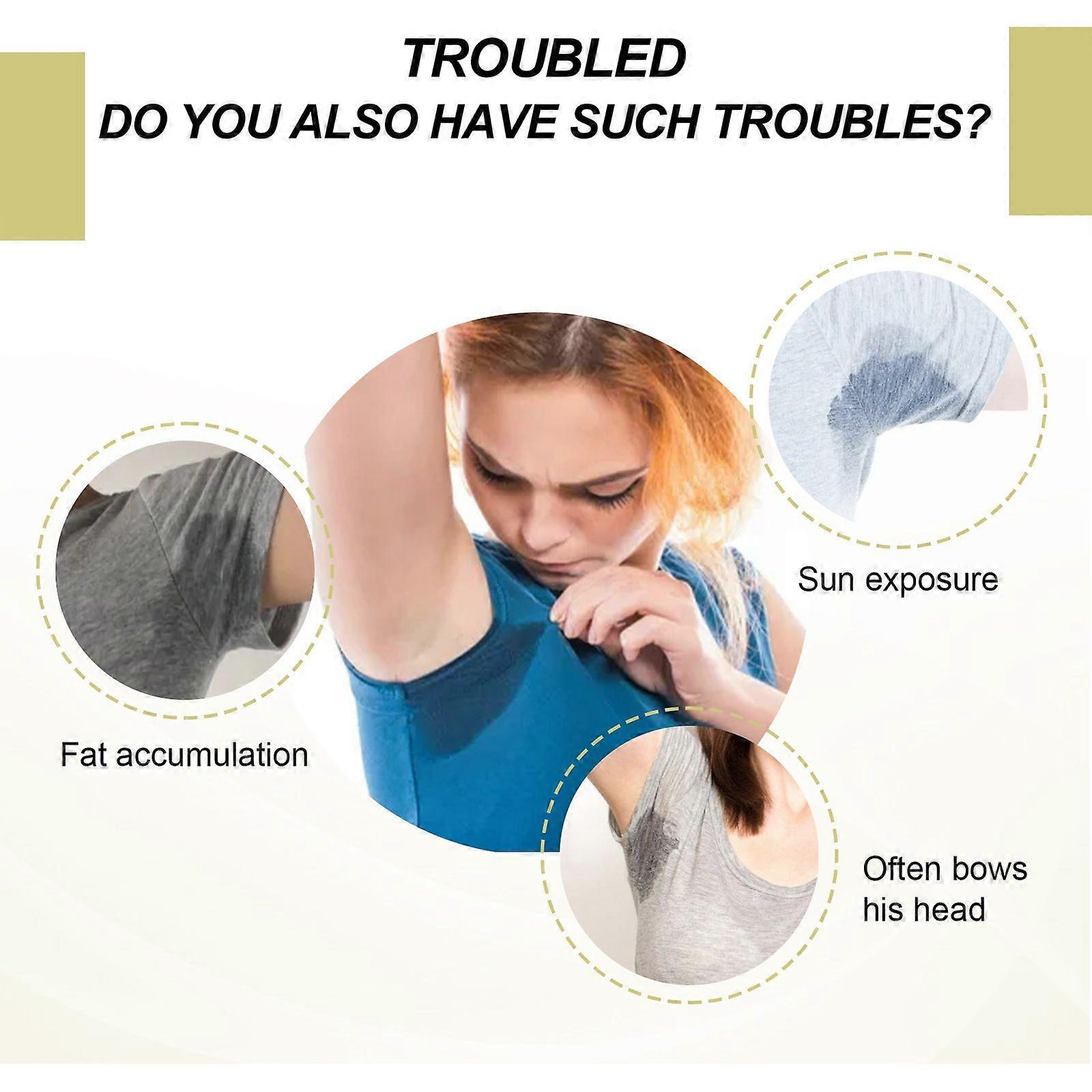 Underarm Sweat Pads,Disposable Underarm Pads for Sweating Women ...