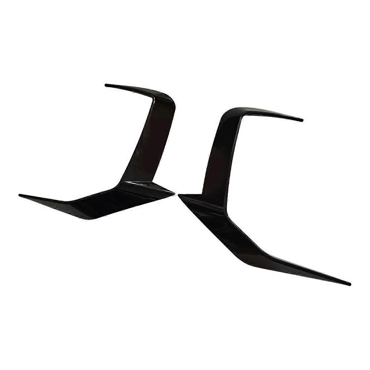 Front Bumper Side Spoiler Splitter Canard Air Blade Tuning for | Fruugo UK