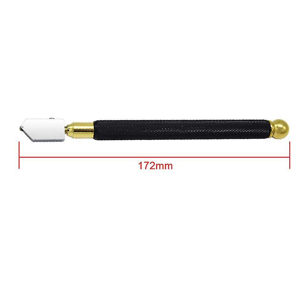 Professional Glass Cutter Diamond Tip - Metal Handle - Anti-slip - 3 ...