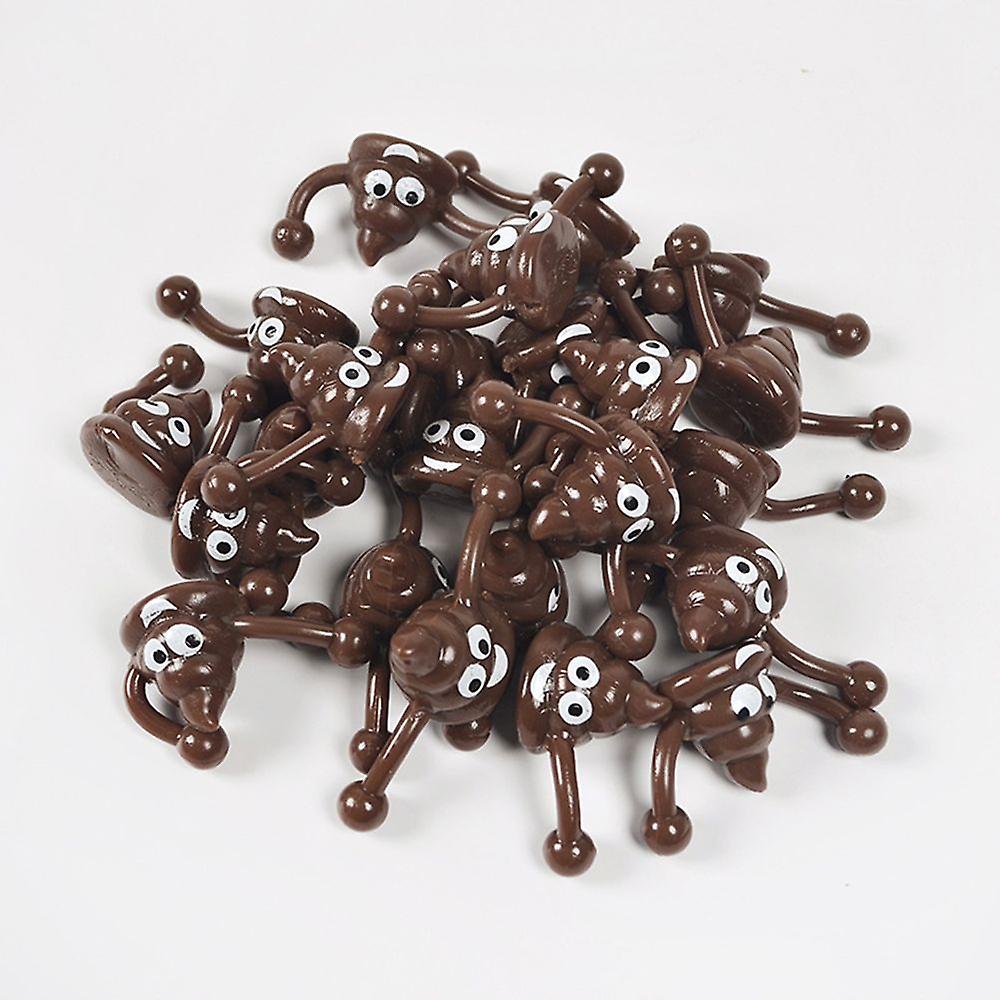 Creative Catapult Poop Tricky Fake Poop Prank Toy Funny Stick On Wall ...