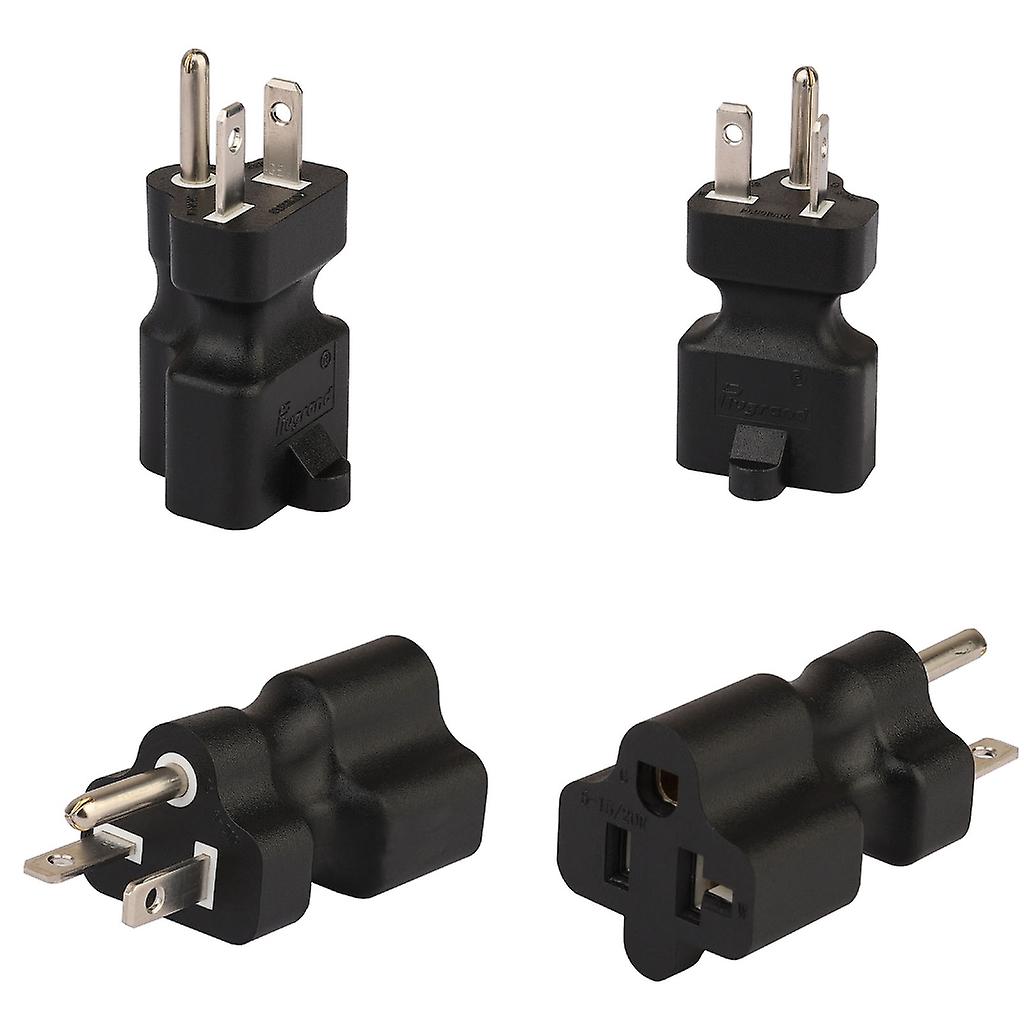 5-20P to Nema 5-15R & 20R Power Adapter 3 Terminals Socket Conversionn ...