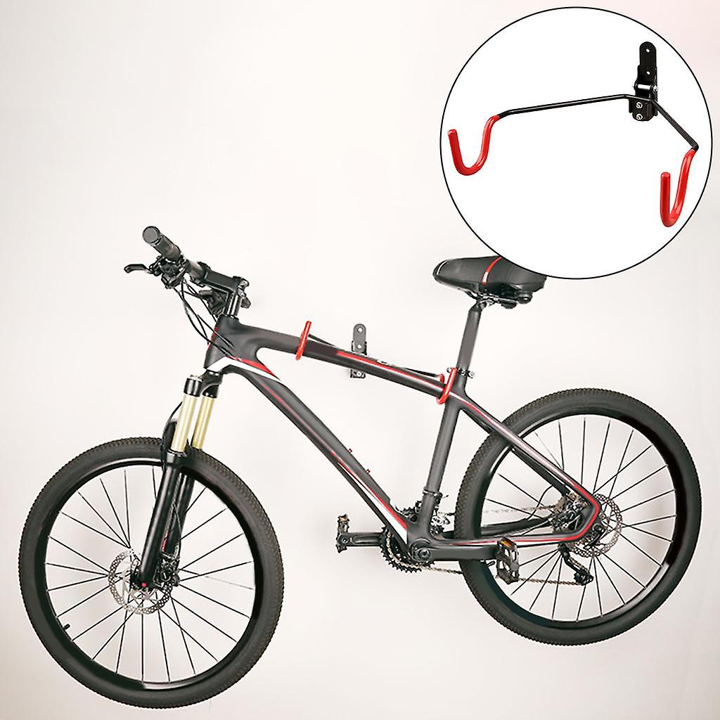 Bicycle Wall Mount Rack Hanger Bike Steel Hook Holder Storage With ...