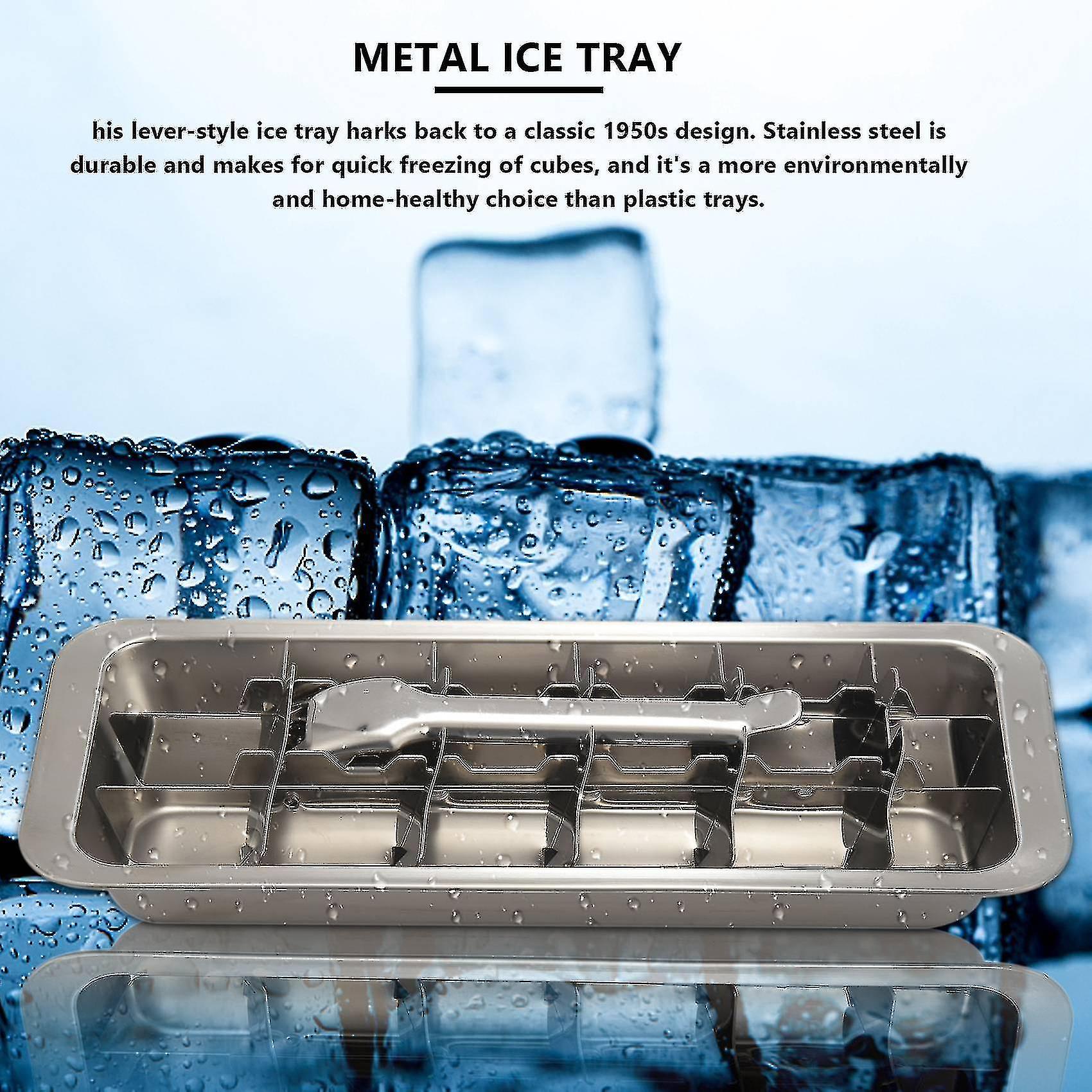 Lever-style , 2 In 1 Stainless Steel Ice Making Mold And Ice Cracker ...