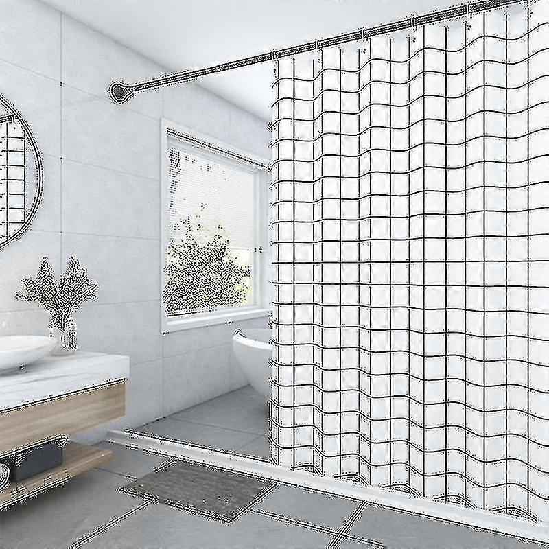 Shower Door Dam Water Stop Foldable Shower Threshold Bathroom Water ...