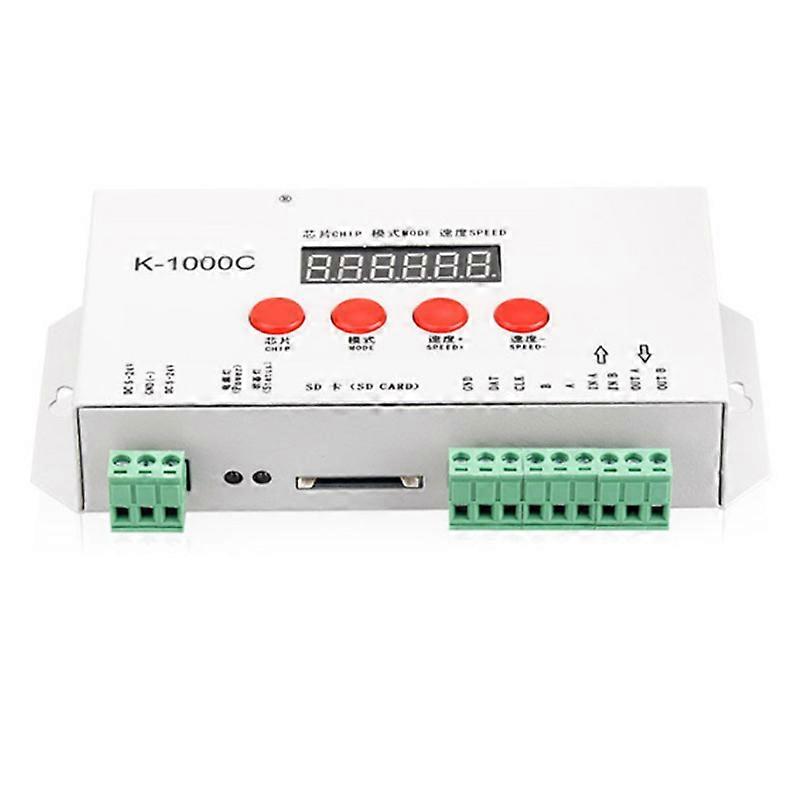K-1000C Controller K1000C WS2812B WS2811 APA102 T1000S WS2813 LED 2048 Pixel Program Controller ...