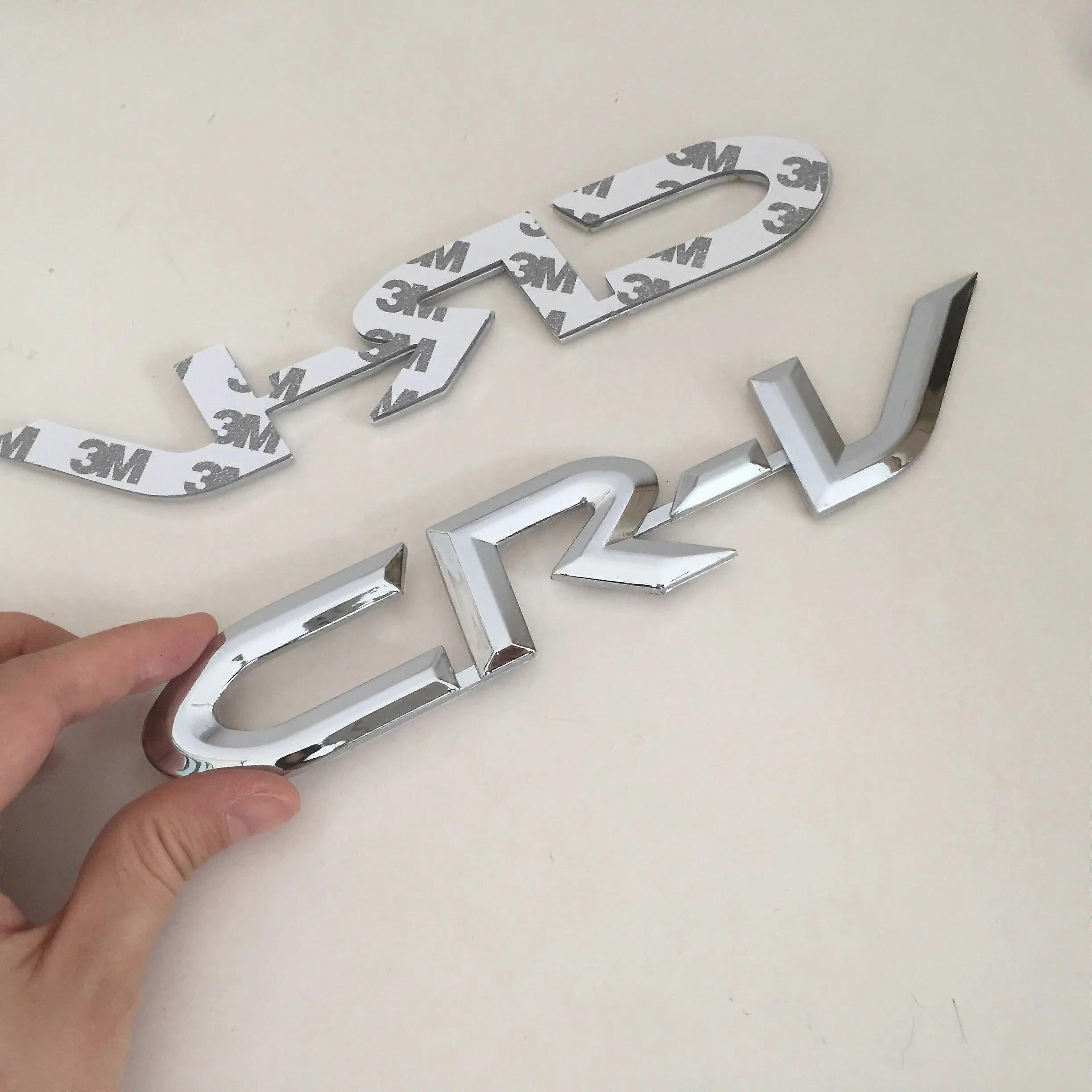1pcs 3D ABS high quality CRV CR-V car Letter Emblem Rear tail trunk ...