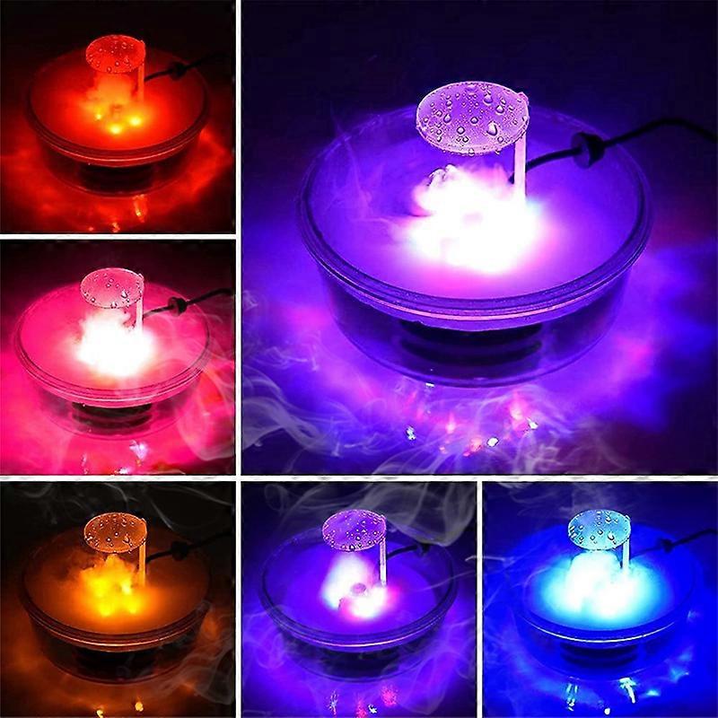 Halloween Decoration Witch Pot Color Changing Fog Machine Smoke Machine ...