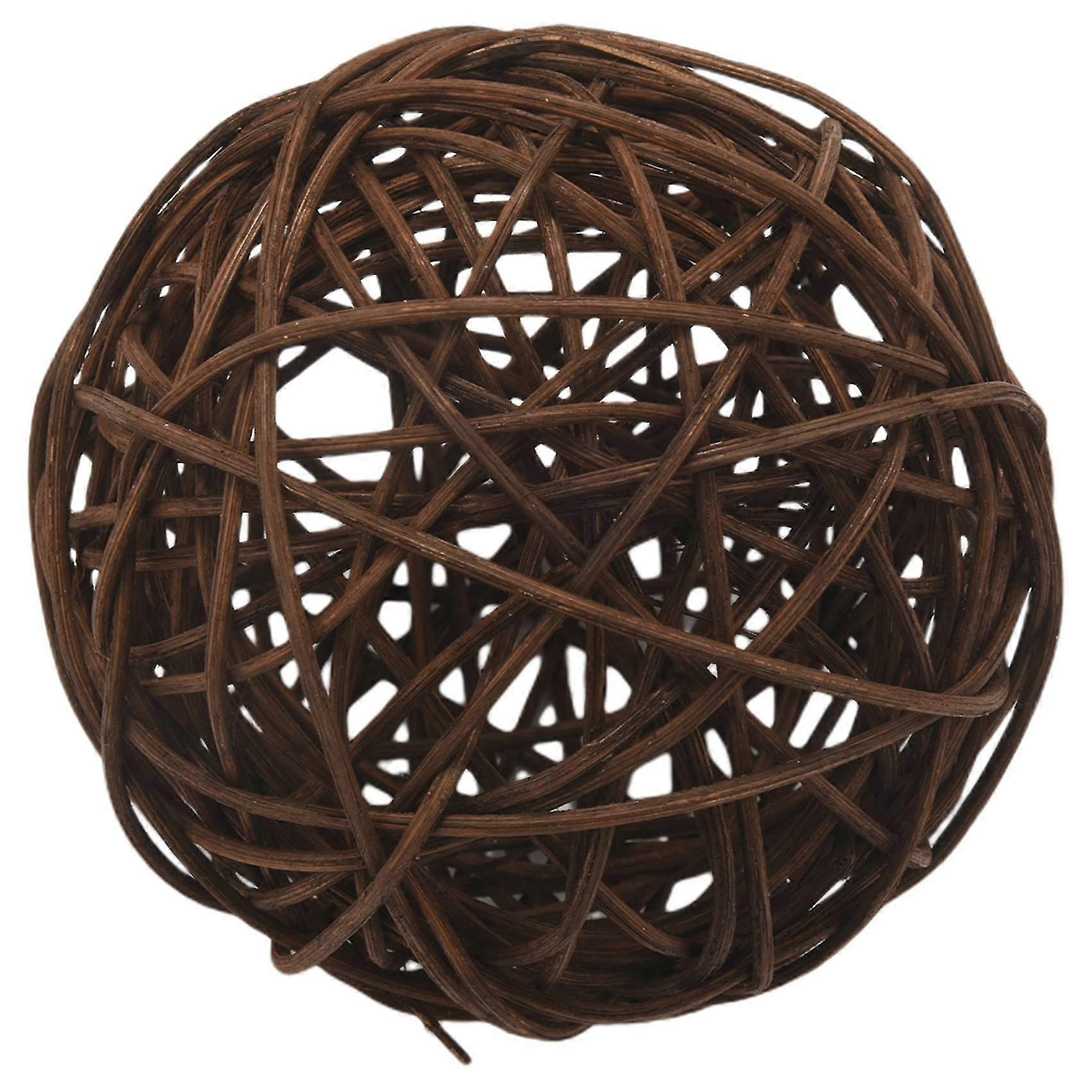 12-Pack Large Rattan Balls - Decorative Balls for Bowls, Vase Filler ...