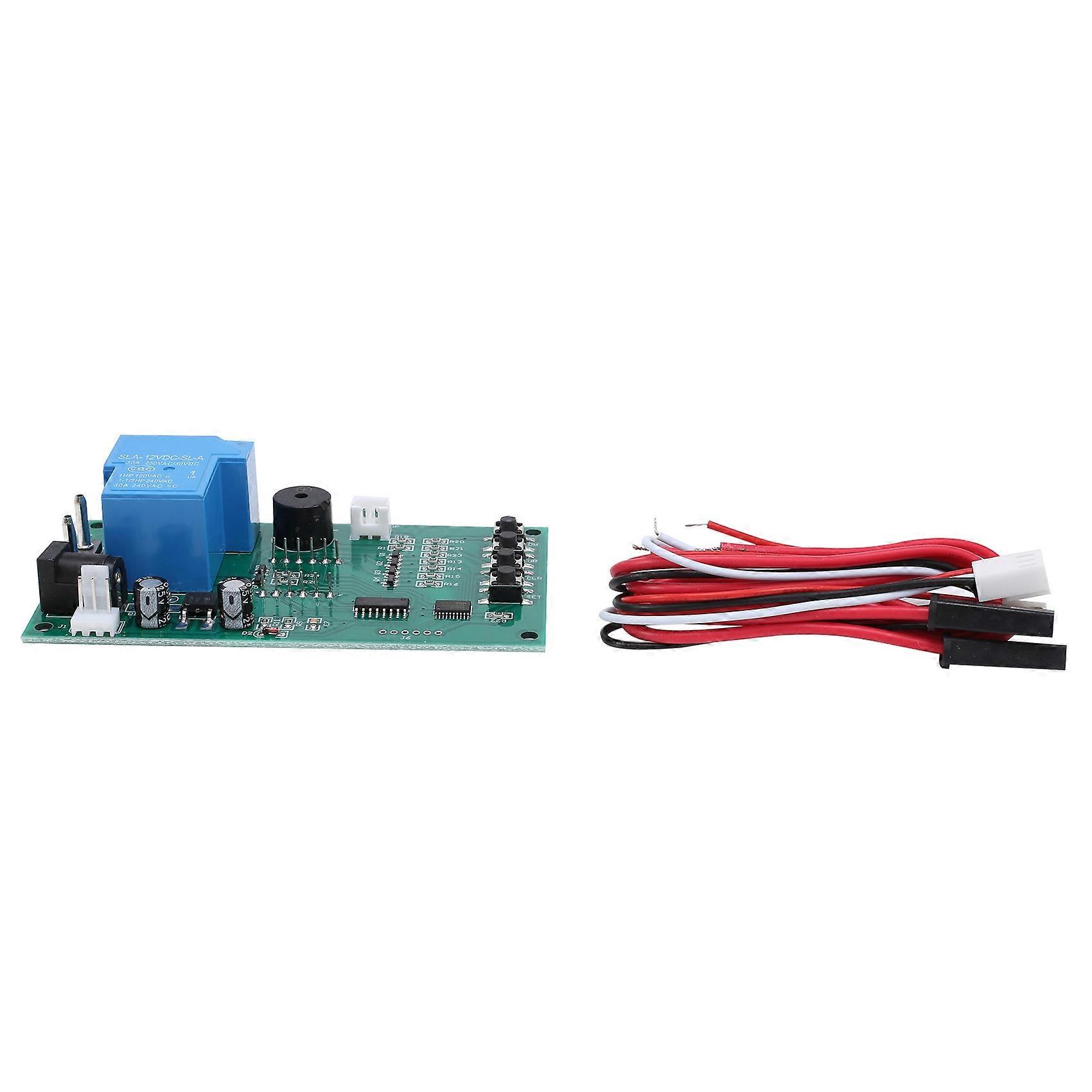 Four Digits Time Control Minute Timer Board Arcade Game Coin Acceptor ...