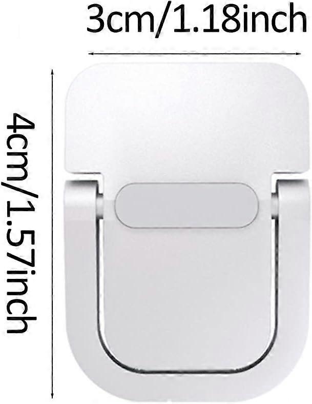 Portable Laptop Riser,2PCS Self-Adhesive Mini Laptop Stand Invisible ...