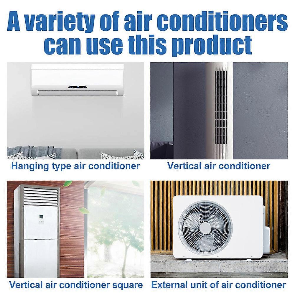 3Pcs Air Conditioner Cleaner On-hook Free Of Disassembly Household Air ...