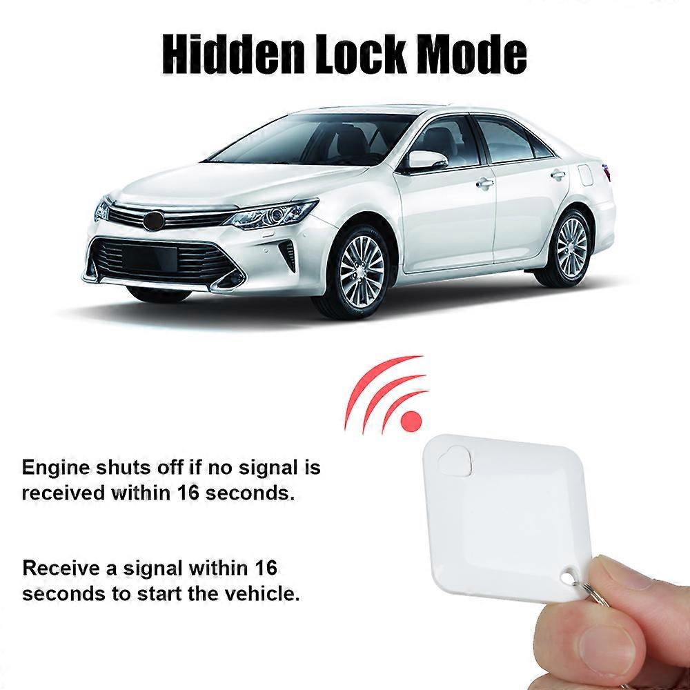 For Gasline Car Motorcycle Wireless Anti-robbery System Anti-theft ...