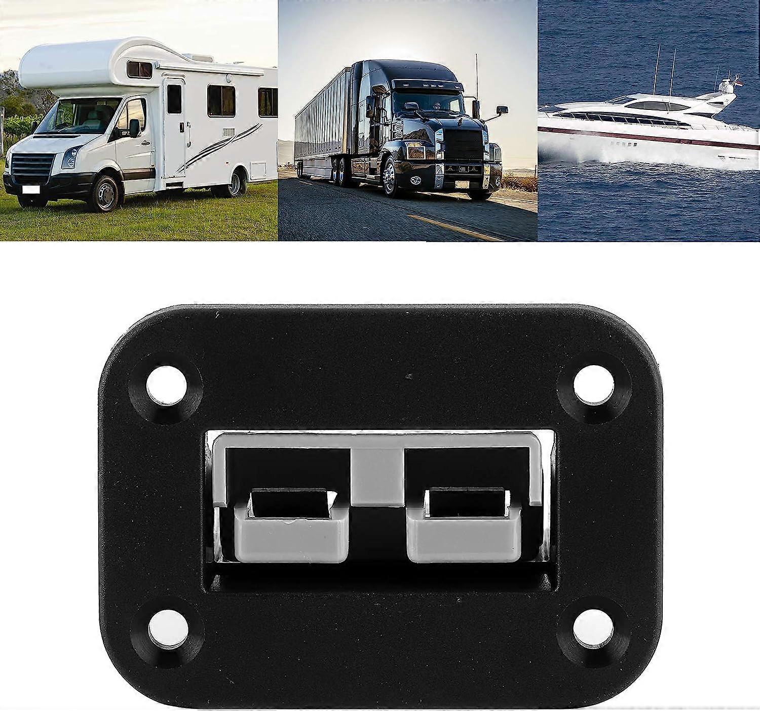 Boat Power Plug, 50A 600W Power Plug Large Current Fireproof Flame ...