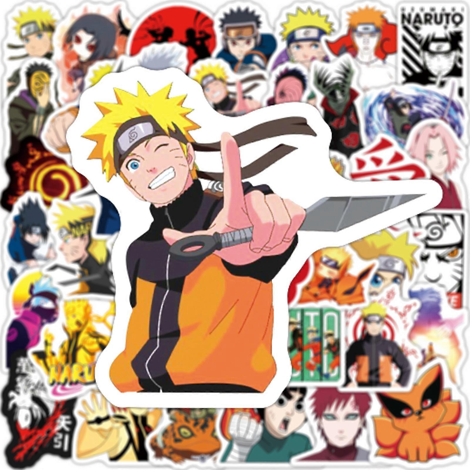 10/50/100pcs Anime Naruto Stickers for Laptop Graffiti Suitcase Car ...