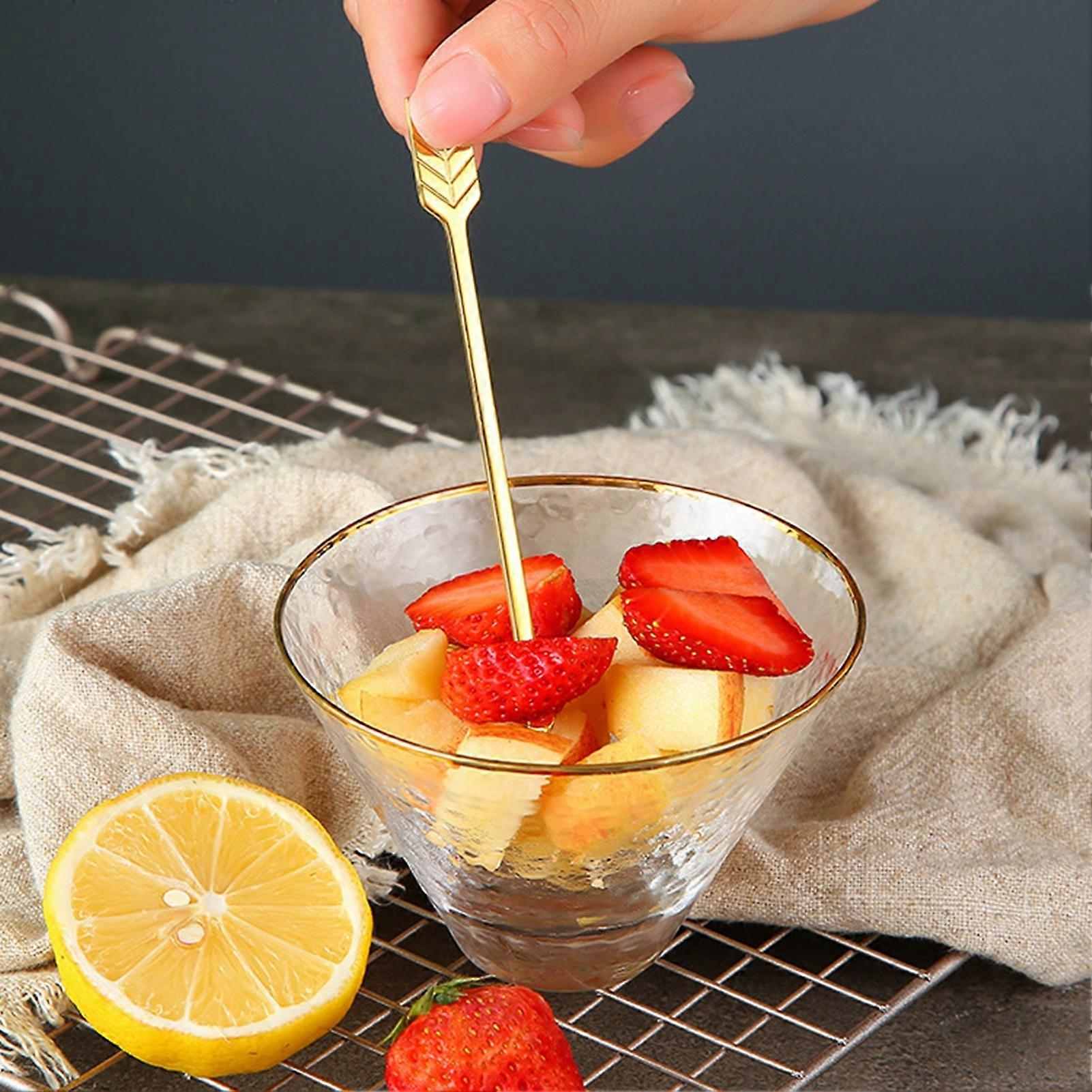 Dessert Picks Arrow Shape Anti-rust 304 Stainless Steel Wedding Party ...