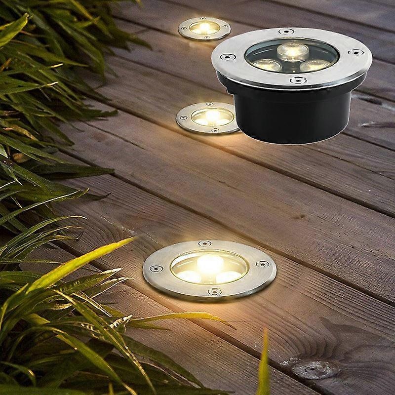 Outdoor Led Recessed Spotlight 1pack 3w 80mm/100mm Ip65 Led Recessed ...