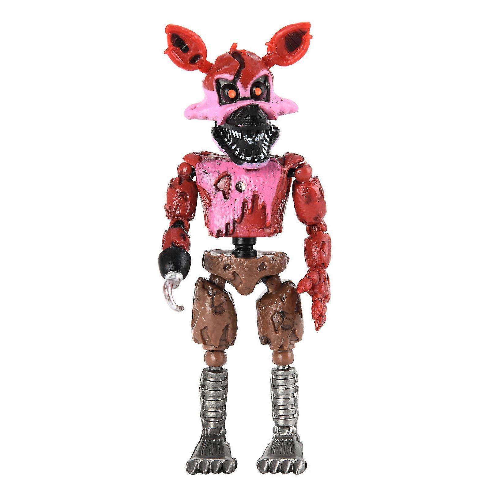 Five Nights at Freddy's Articulated Foxy Action Figure for Kids | Fruugo UK