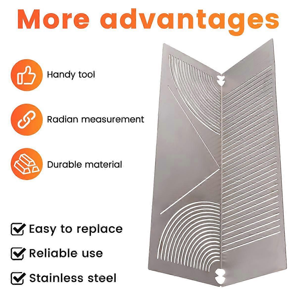 Precise-Flex Angle Arc Marking Tool for 20-100MM Square-Pipe Metal Pipe ...